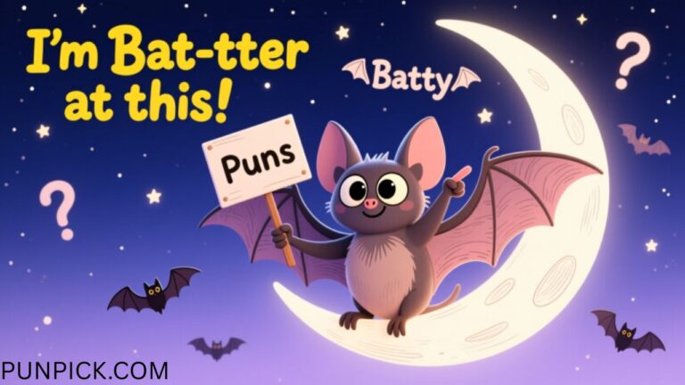 260+ Wickedly Funny Bat Puns That'll Hang With You