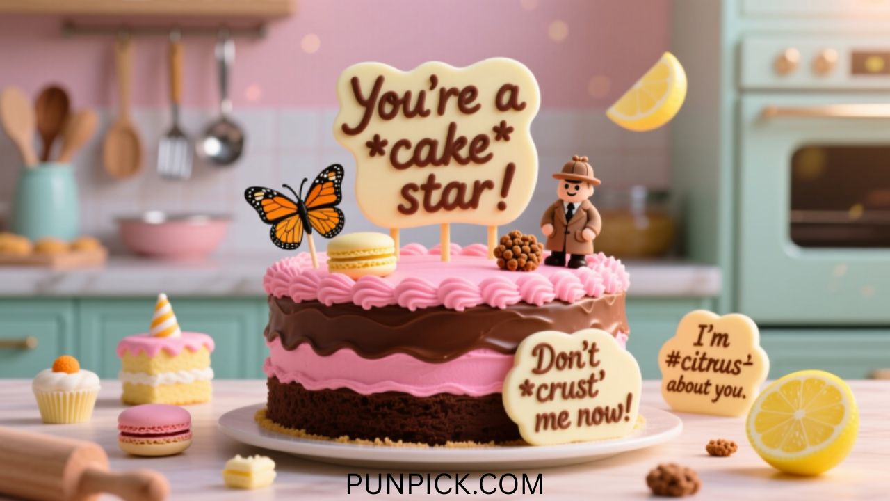 280+ Cake Puns That'll Make You Laugh Until You Crumble