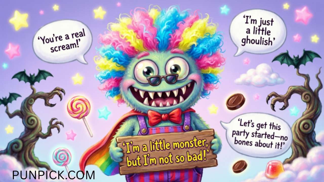 261 Monster Puns That'll Scare You Into Laughing!